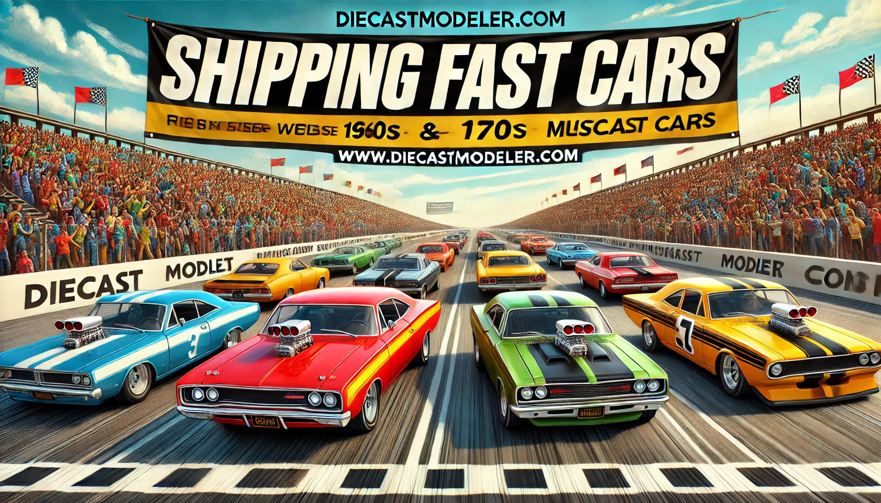 Diecast model cars, truck, display case, diorama, replicas ...